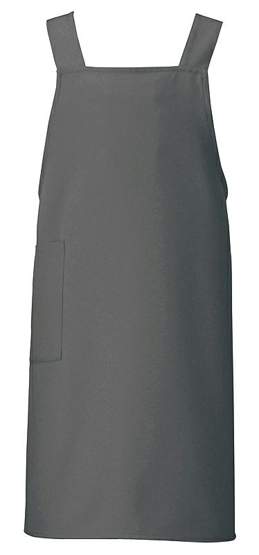 【背中H型】胸当てエプロン（ストレッチ） [AZ-HS2506]│名入れロゴ・ネーム刺繍、オリジナルプリントOK│飲食店ユニフォーム チームワークアパレル