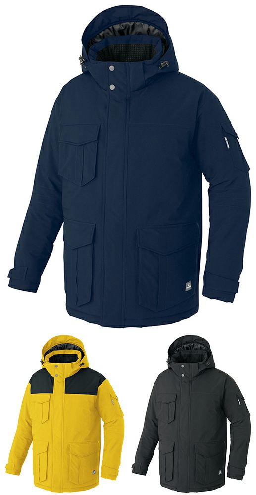 HUMA3Dストレッチ防寒・マイナス60度対応 防寒コート（男女兼用） [AZ-8575]│名入れロゴ刺繍、オリジナルプリントOK│飲食店ユニフォーム専門店チームワークアパレル